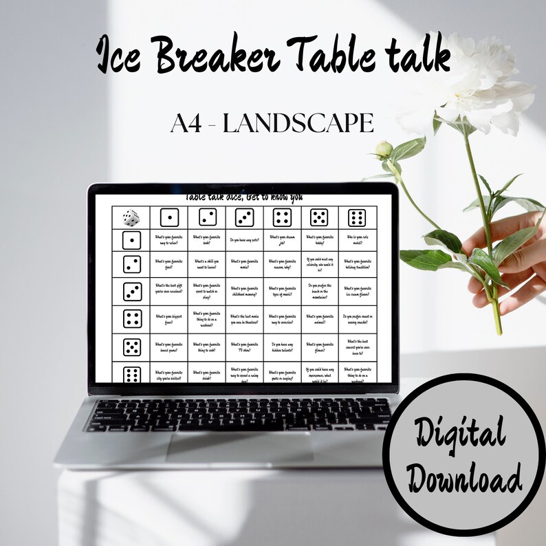Get to Know You Questions, Icebreaker Game (digital Download) - Etsy