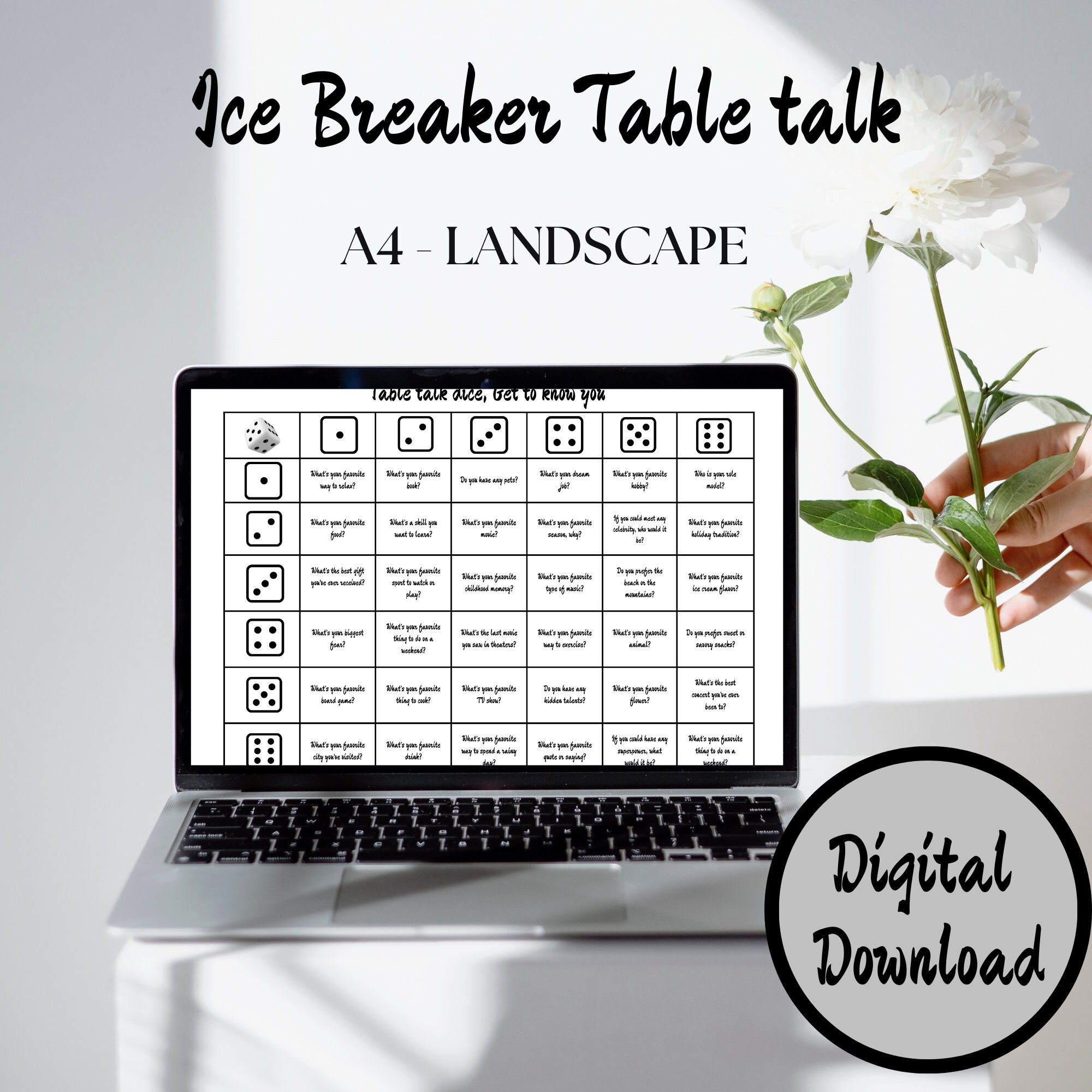 Ice Breaker He to Know You, Ice Breaker, Printable Ice Breaker, Ice ...