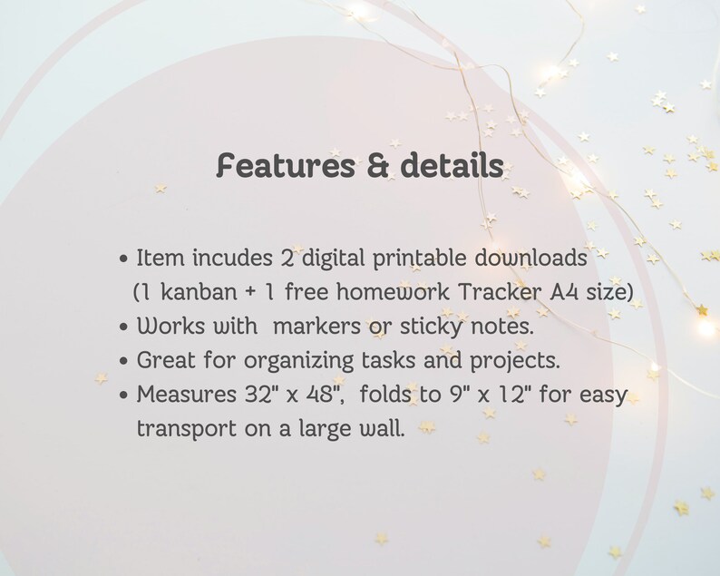 Printable Wall Kanban.kanban Kids Tasks Organise Kids.task Tracker ...