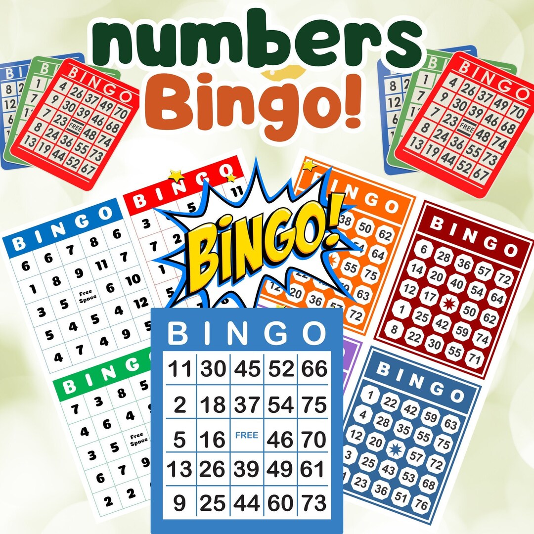 Bingo Game Bundle , Bingo Game to Instantly Download, Bingo Game for ...