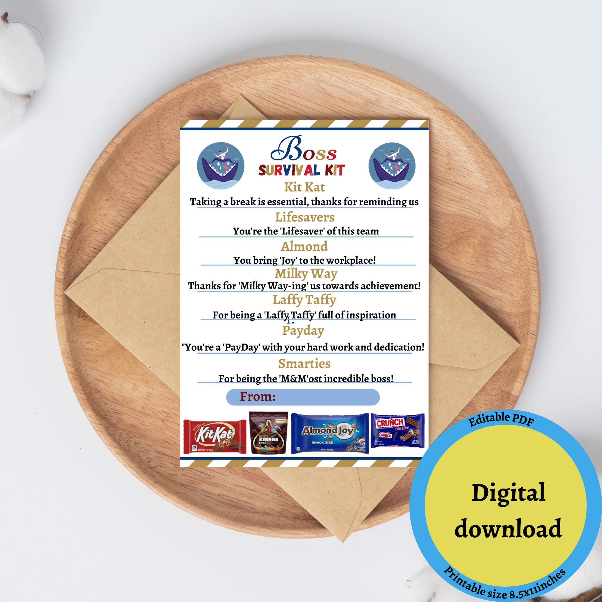 Boss Survival Kit - Printable Digital Download for a Successful ...