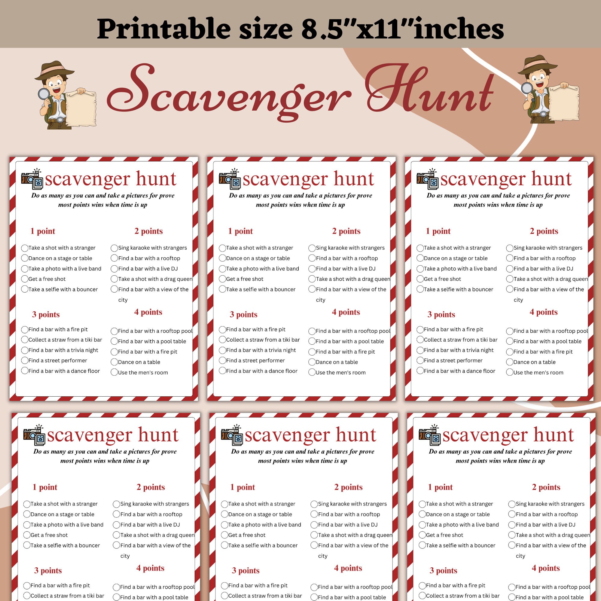 Digital Scavenger Hunt Game, Fun and Interactive Activity for Kids and ...