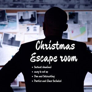 Christmas Escape Room, Santa Escape Room, Printable Escape Room, Save ...