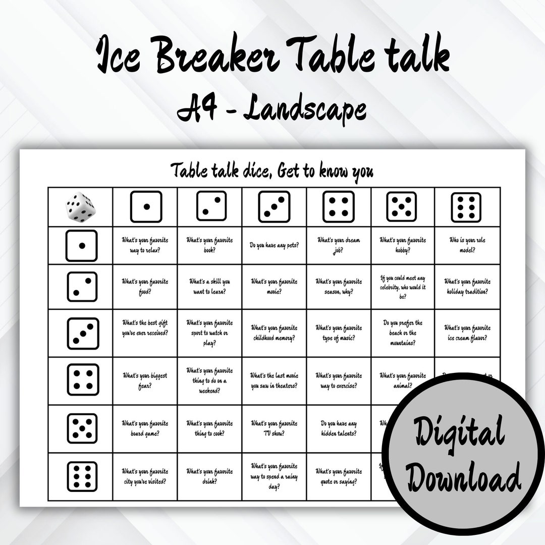 Ice Breaker He to Know You, Ice Breaker, Printable Ice Breaker, Ice ...