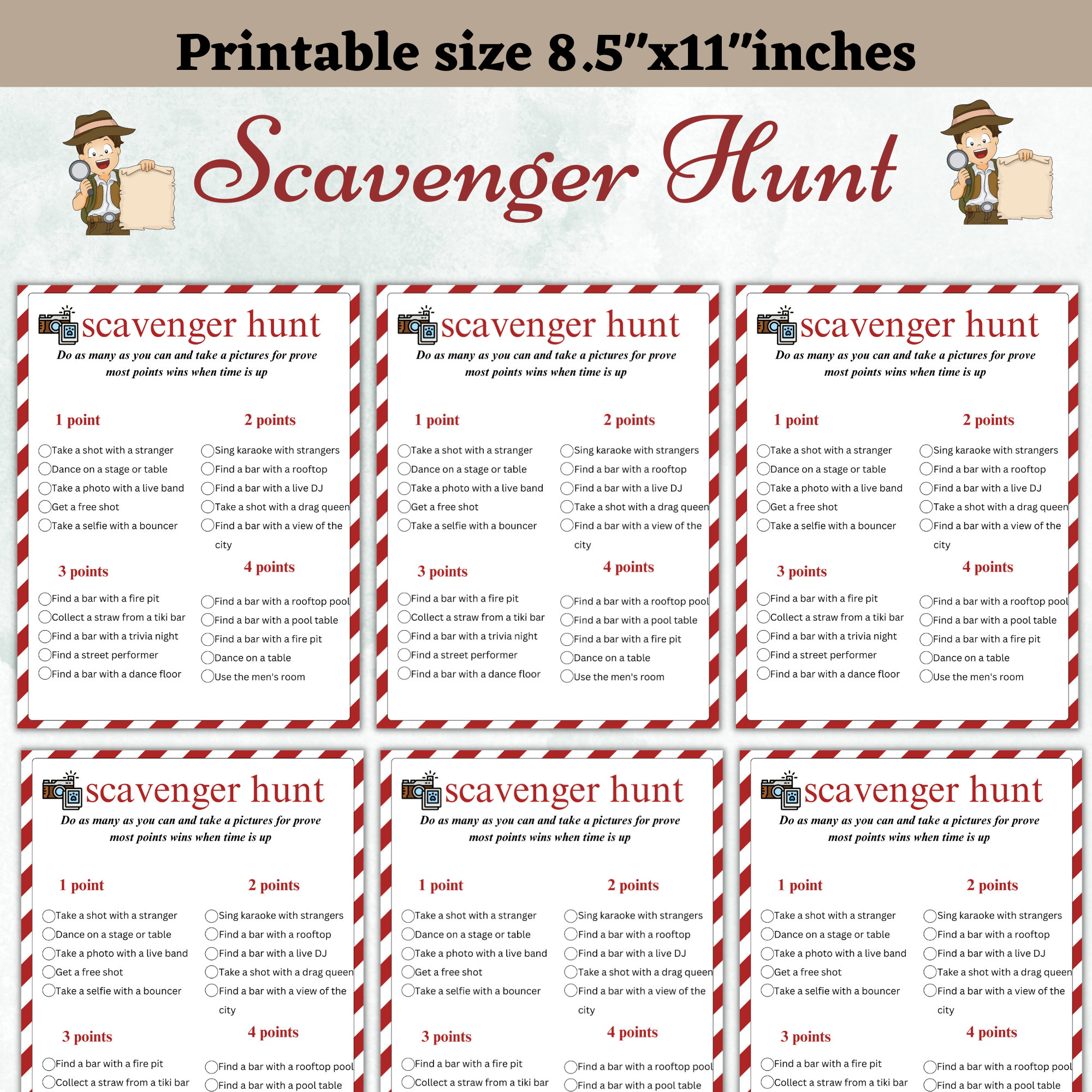 Digital Scavenger Hunt Game, Fun and Interactive Activity for Kids and ...