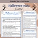 Spooky Halloween Trivia Game Test Your Knowledge, Instant Download ...