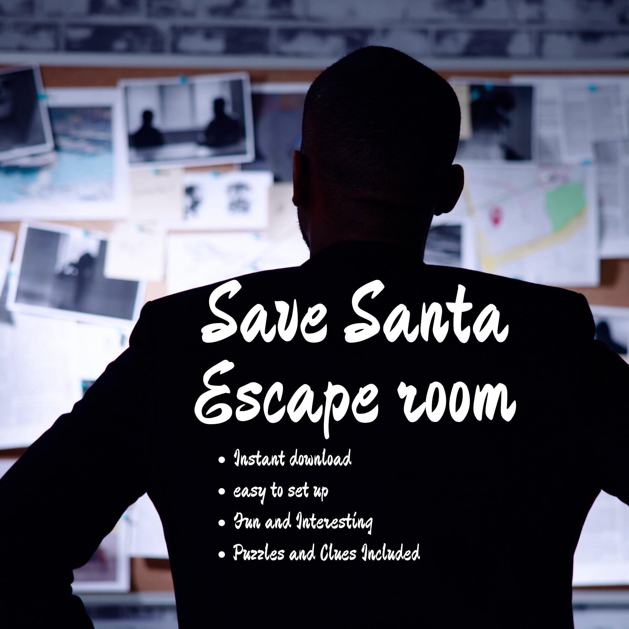 Save Santa's Christmas Escape Room Adventure, Festival Escape Room ...