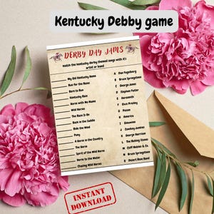 Derby Day Jams - Kentucky Derby Music Matching Game | Kentucky Derby ...