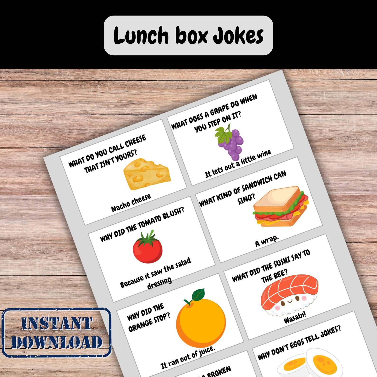 Personalized Lunch Box Label | Custom Lunch Box Sticker | Editable ...