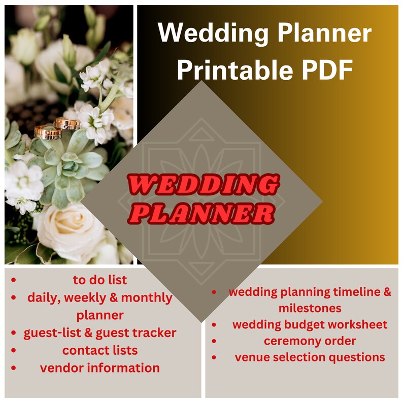 Wedding Planner Printable Printable Wedding Planner Pages Wedding Plan ...