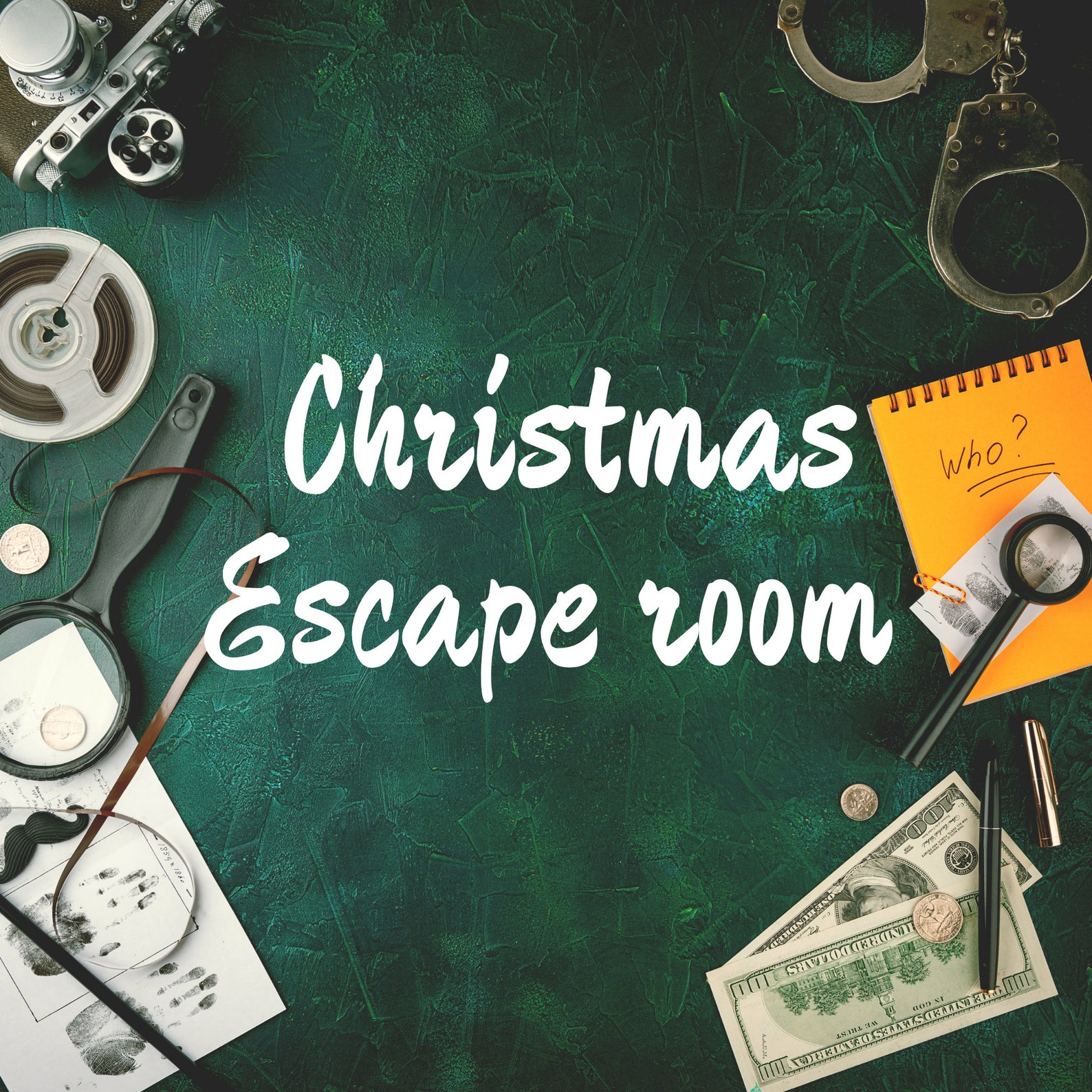 Christmas Escape Room, Santa Escape Room, Printable Escape Room, Save ...
