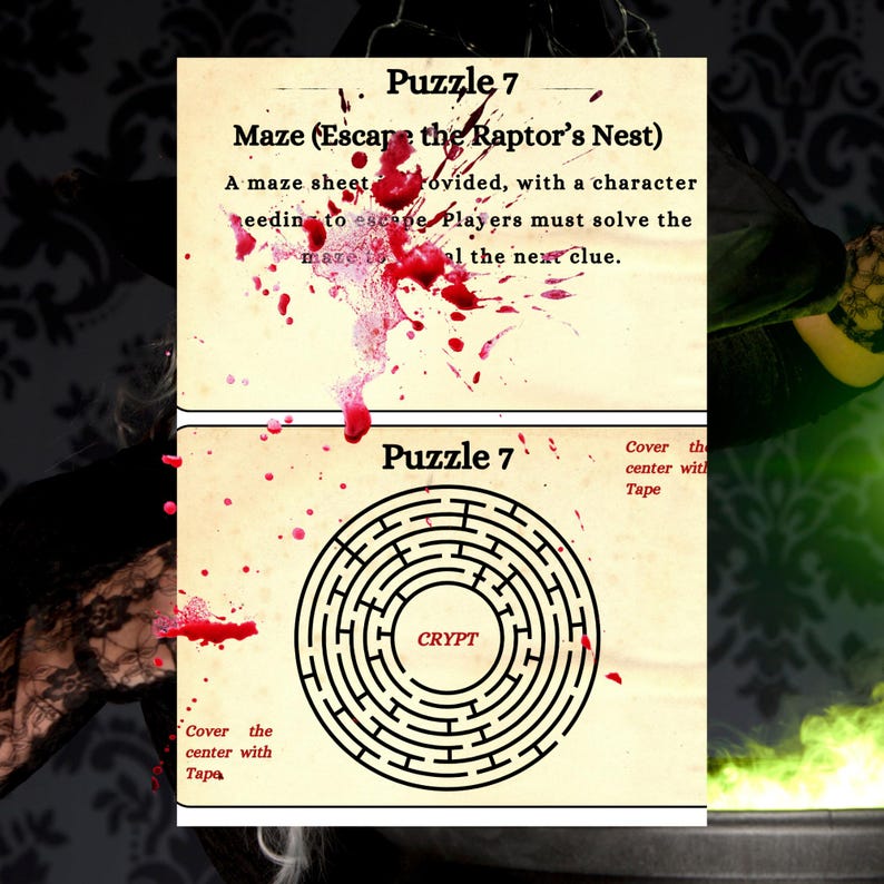 Printable Manor Mystery Escape Room | Family Game Night (PDF) - Etsy