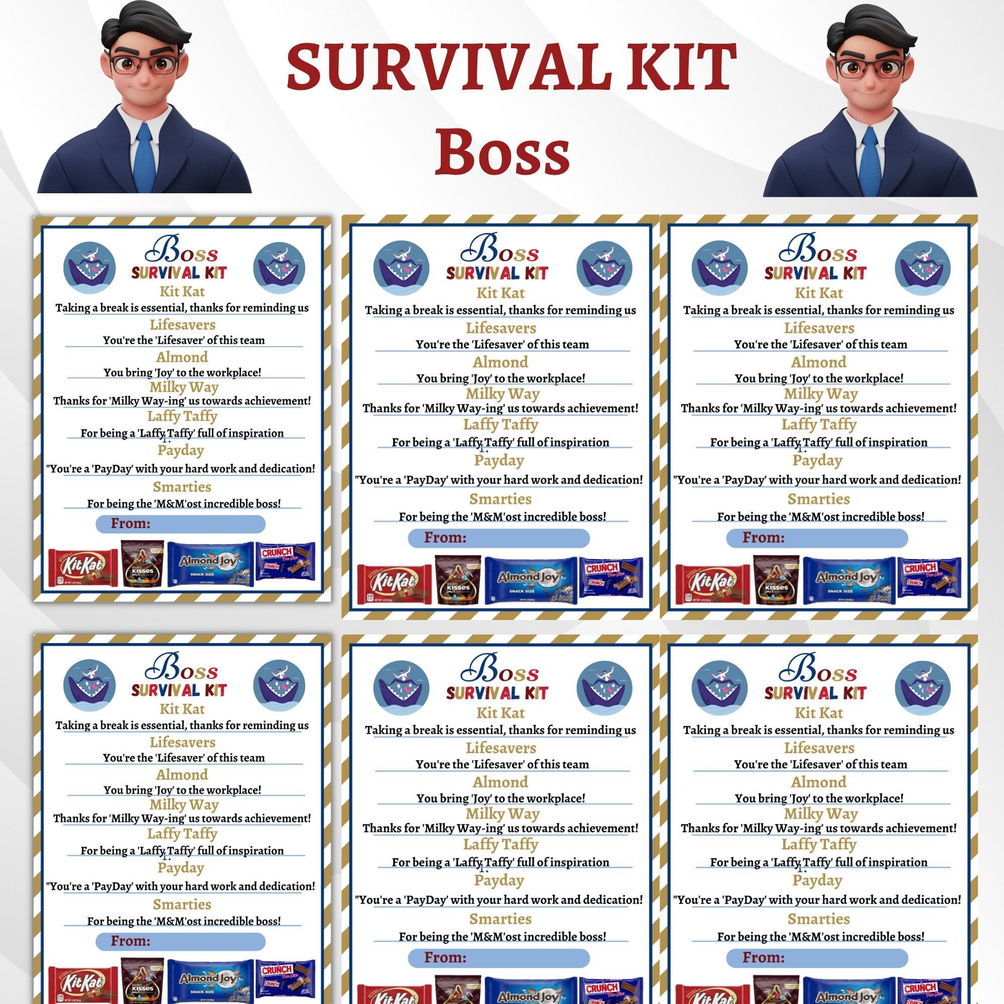 Boss Survival Kit - Printable Digital Download for a Successful ...