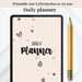 Printable Daily Planner | Productivity, Goals, and Gratitude (digital ...