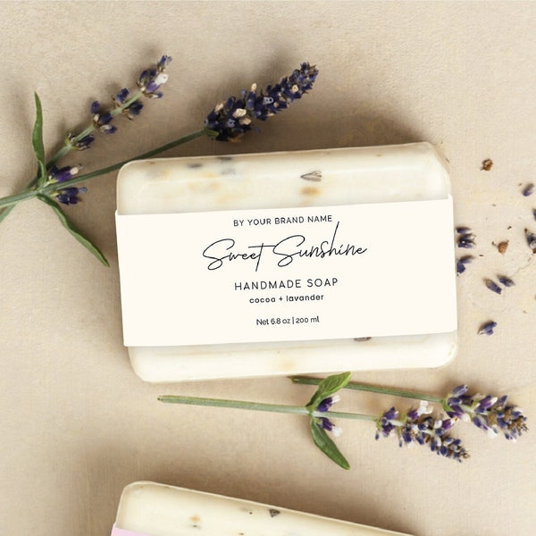 Soap Sticker Label - Etsy