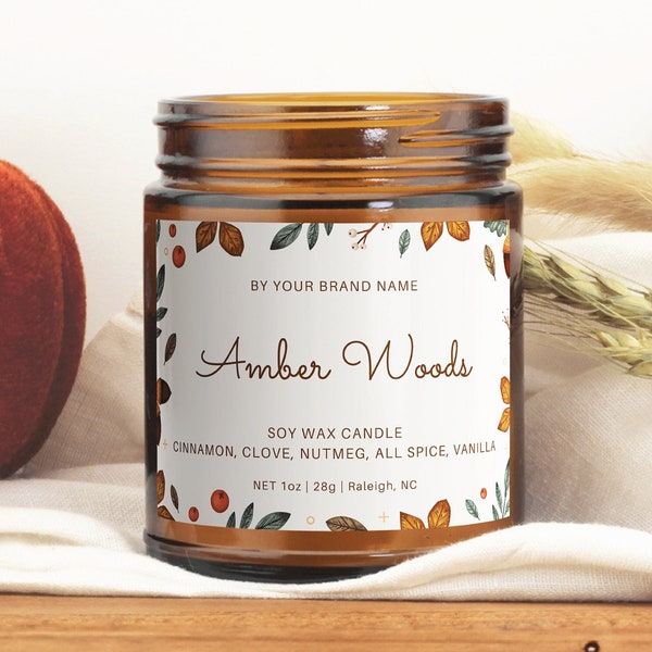 Fall Candle - Etsy