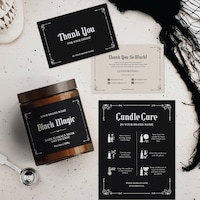 Gothic Candle - Etsy