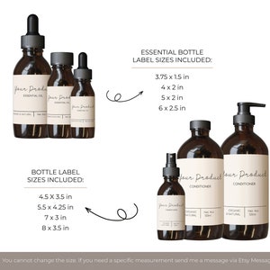 Cosmetic Label Design Cosmetic Bundle Label for Jar Skincare Label ...