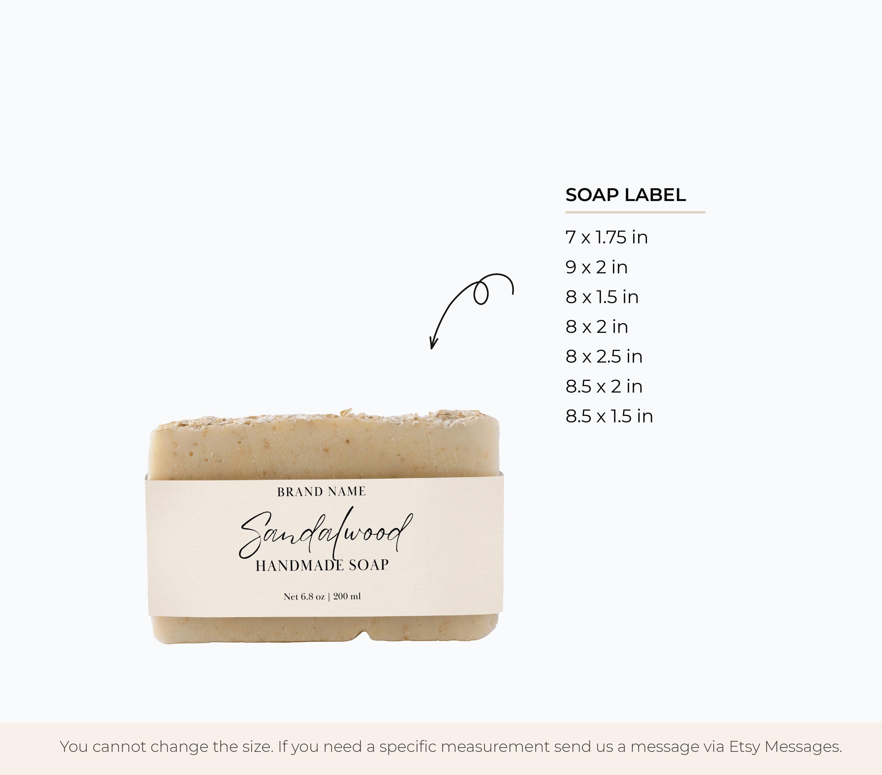 Custom Soap Sticker Label Soap Bar Packaging Skincare Branding Soap Bar ...