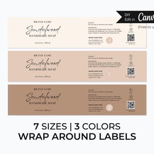 Custom Soap Sticker Label Soap Bar Packaging Skincare Branding Soap Bar ...