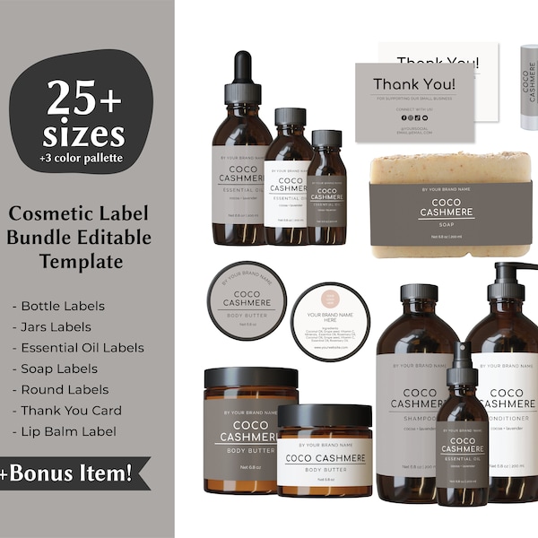 Label Bundle - Etsy