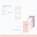 Deodorant Label Template Deodorant Sticker Label Deodorant Packaging ...