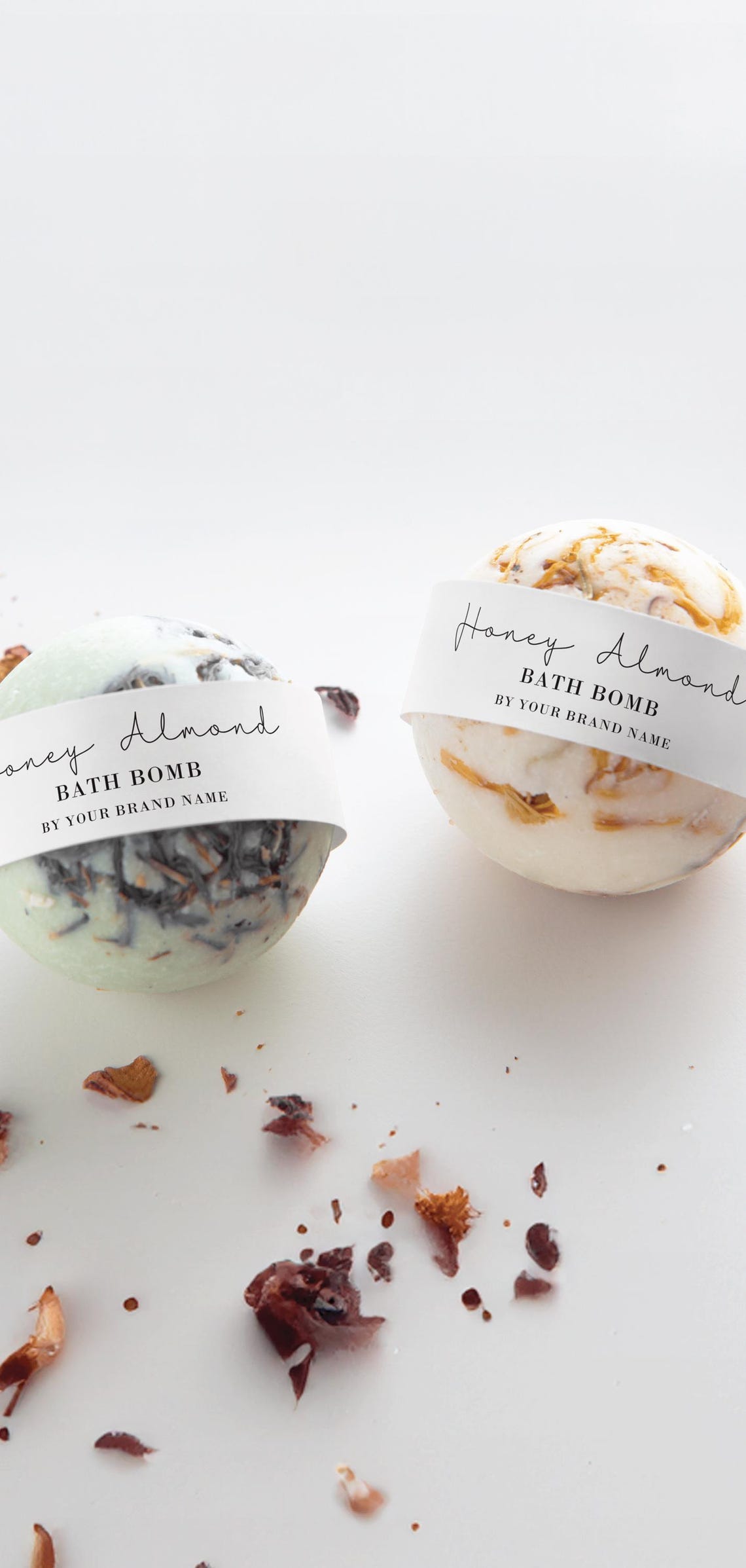 Bath Bomb Label Bath Bomb Labeling Bathbomb Sticker Minimalistic Label ...