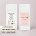 Deodorant Label Template Deodorant Sticker Label Deodorant Packaging ...