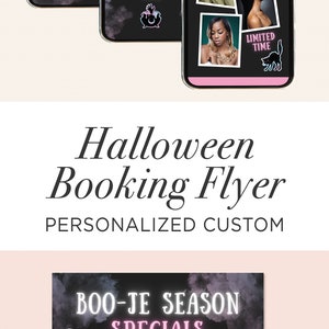 October Hair Booking Flyer Book Now Flyer October Appointment Flyer ...