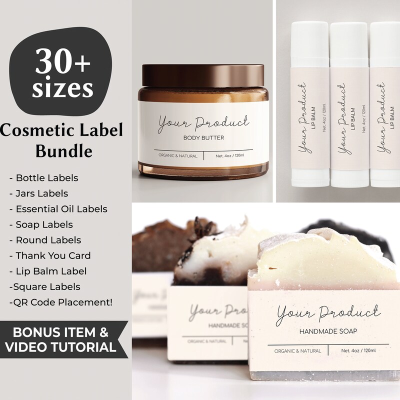 Label Bundle - Etsy
