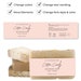Custom Soap Label Sticker Soap Bar Wrap Label Soap Label Printable Bar ...