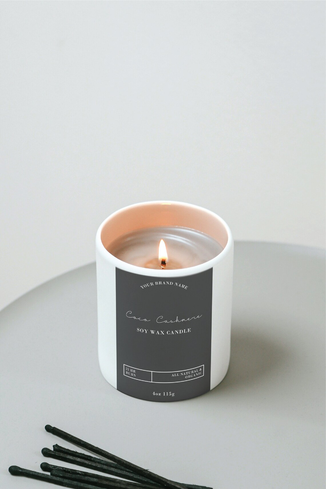 Luxury Candle Label Template Candle Label Sticker Candle - Etsy Canada