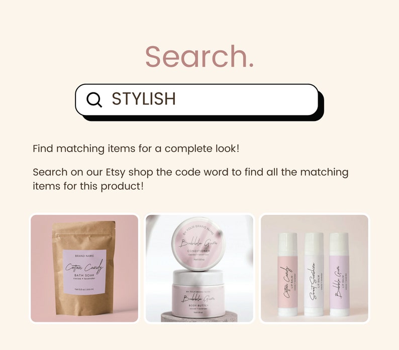Deodorant Label Template Deodorant Sticker Label Deodorant Packaging ...