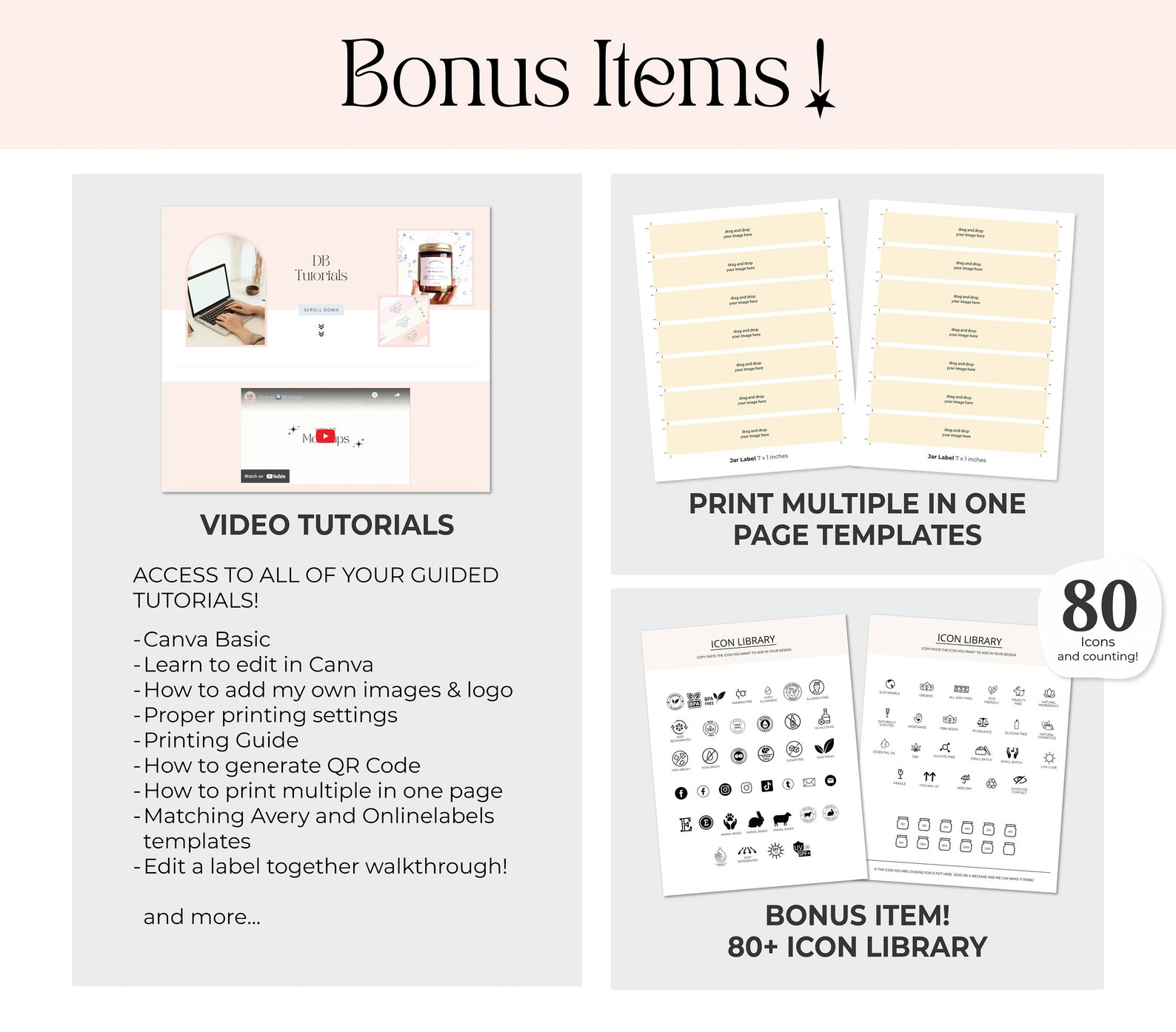 Bath Bomb Label Template Bath Bomb Wrap Around Label Bath Bomb Round ...