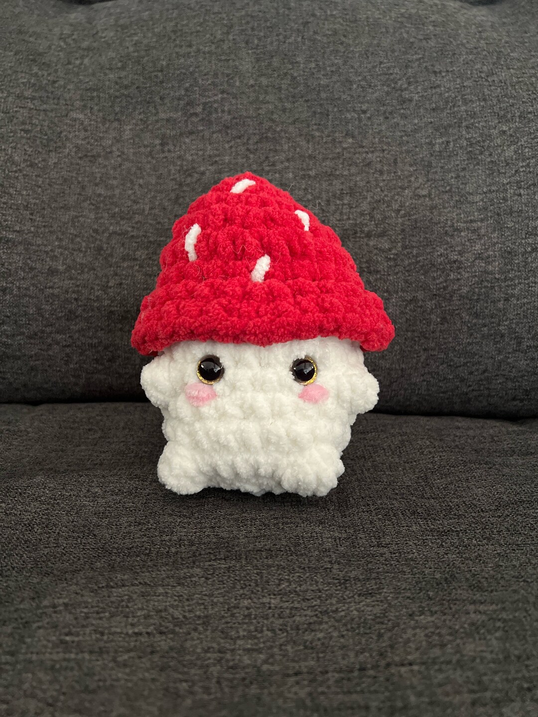 Crochet Mushroom Plushie - Etsy