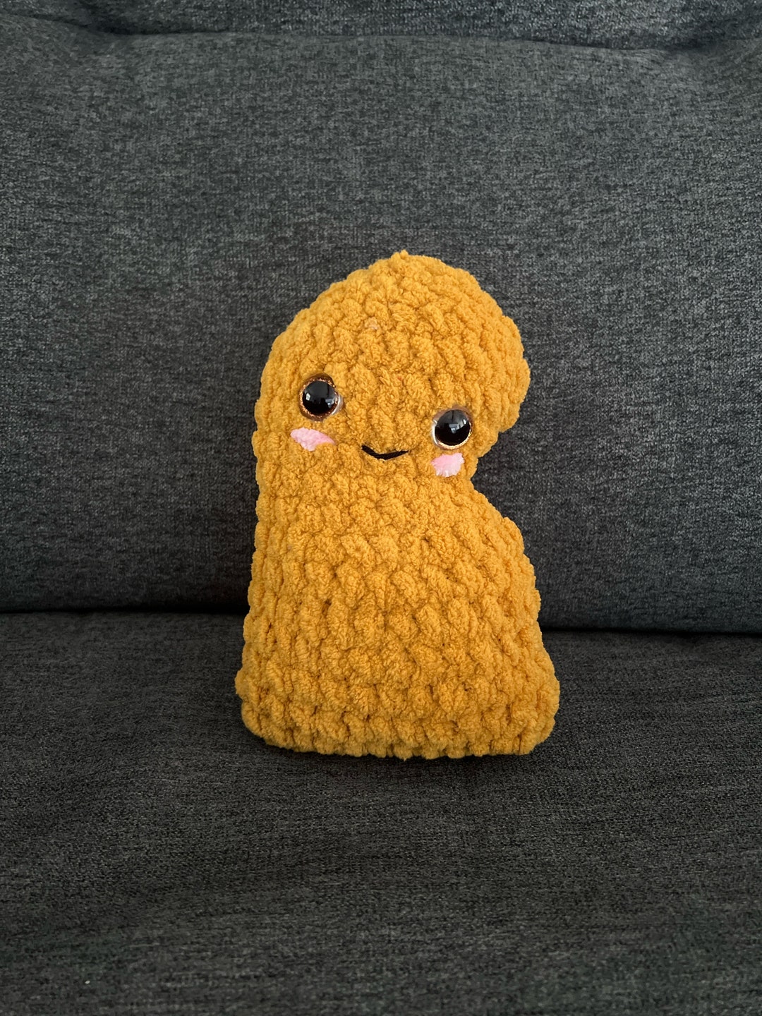 Chicken Nugget Crochet Plushie - Etsy