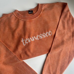 University of Tennessee/utk Corded Crew/volunteers College Sweatshirt ...