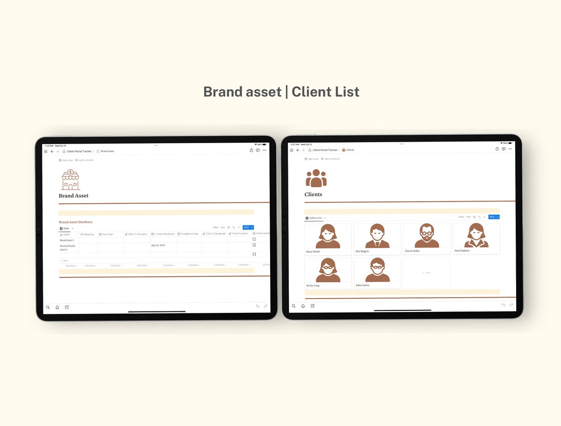 Notion Client Portal, Notion Template Business, Notion Template, Notion ...