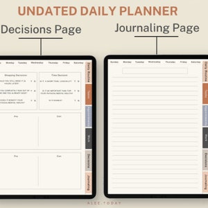 Adhd Digital Planner, Adhd Daily Planner, Adhd Planner, Adhd Planner ...