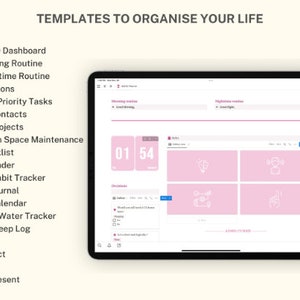 Notion Template ADHD, Notion Template Adhd Career, Notion Template ...