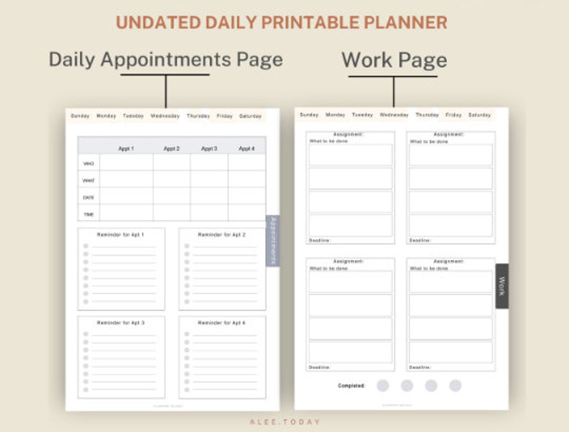 ADHD Planner, ADHD Planner Adult, ADHD Planner Book, Pdf Adhd Planner ...