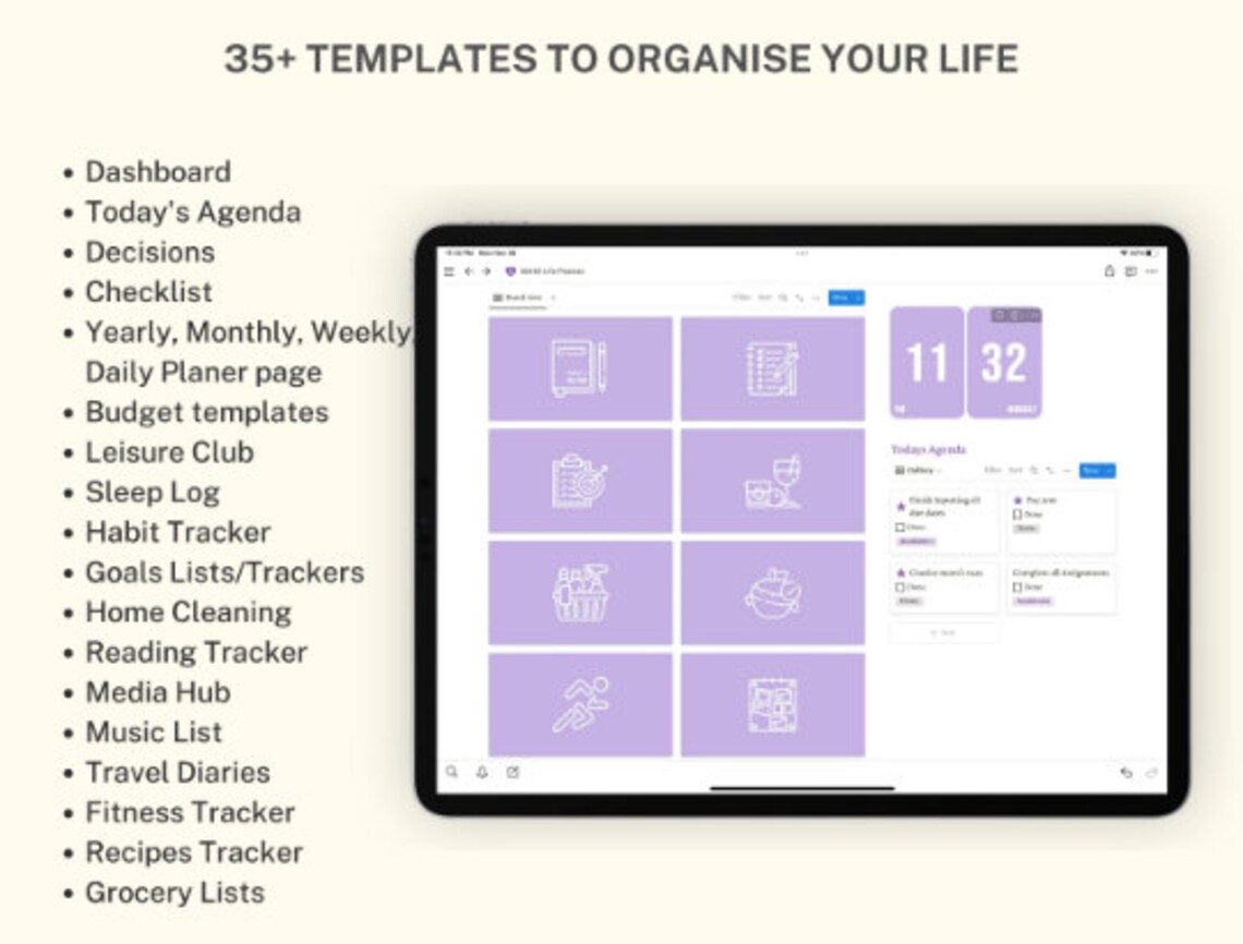 Notion Template ADHD Notion Template Adhd Career Notion - Etsy