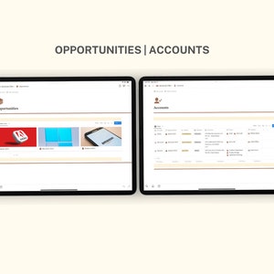 Notion Advanced CRM Template, Notion Template, Notion Planner, Notion Dashboard Template, Notion ...
