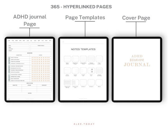 Adhd Digital Planner, Adhd Daily Planner, Adhd Planner, Adhd Planner ...