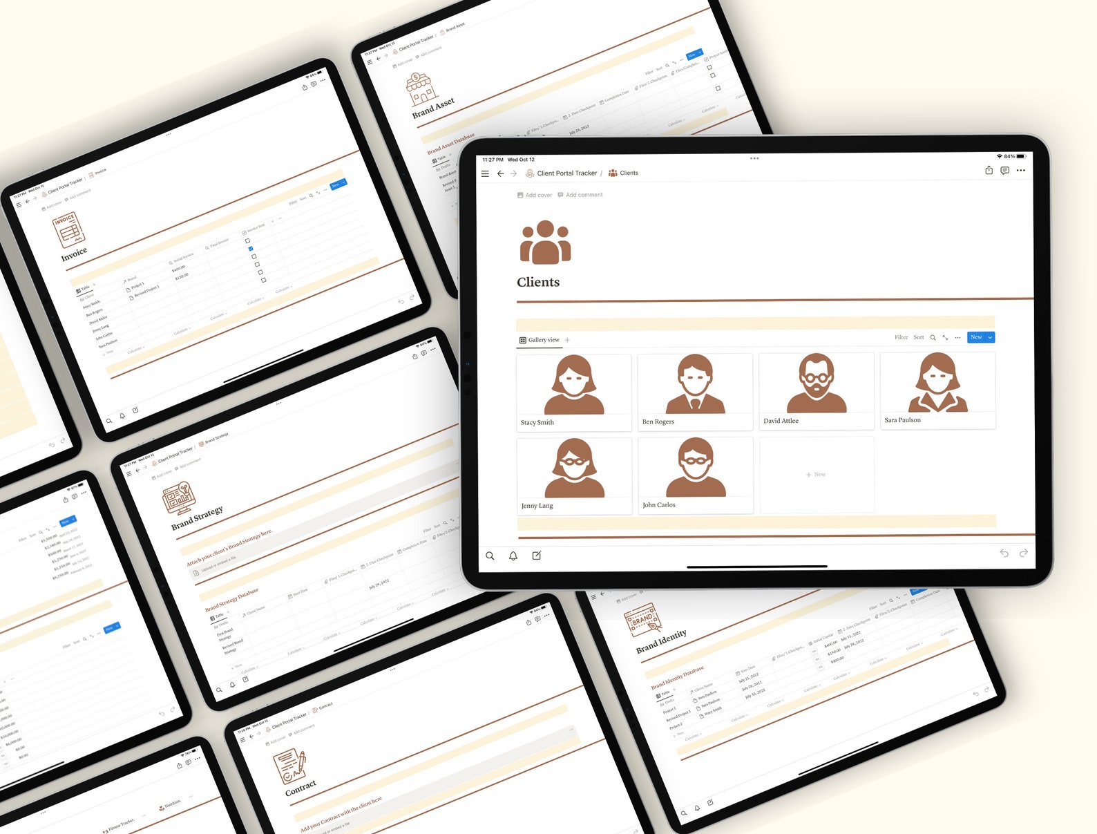 Notion Client Portal, Notion Template Business, Notion Template, Notion ...
