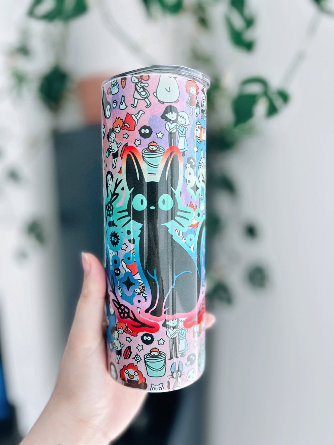 Jiji and Friends 20oz Tumbler Ghibli Studios Inspired Anime Gift Gifts ...