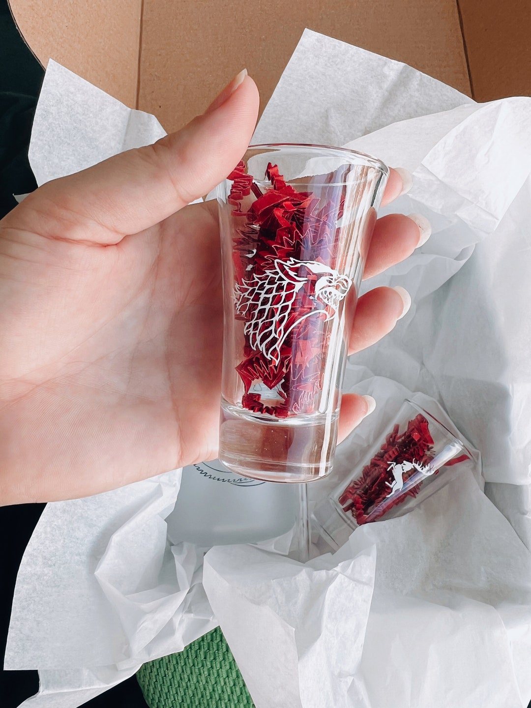 Customizable Shot Glass Gift Set House of the Dragon - Etsy