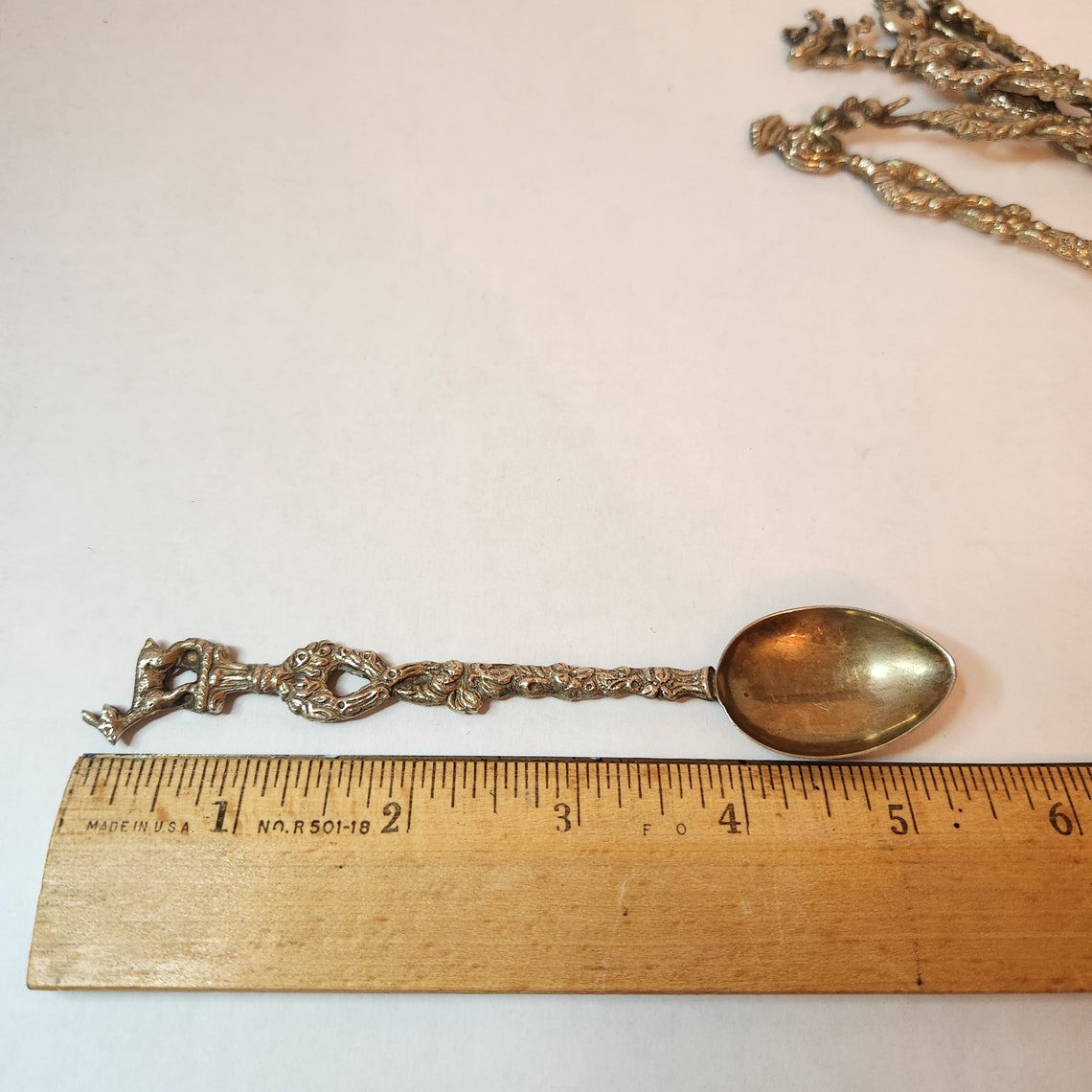 Italian Demitasse Souvenir 800 Silver Spoons Set of 6 - Etsy