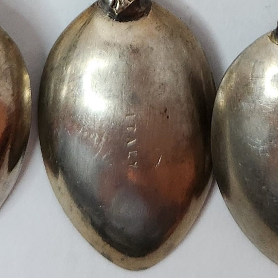 Italian Demitasse Souvenir 800 Silver Spoons Set of 6 - Etsy