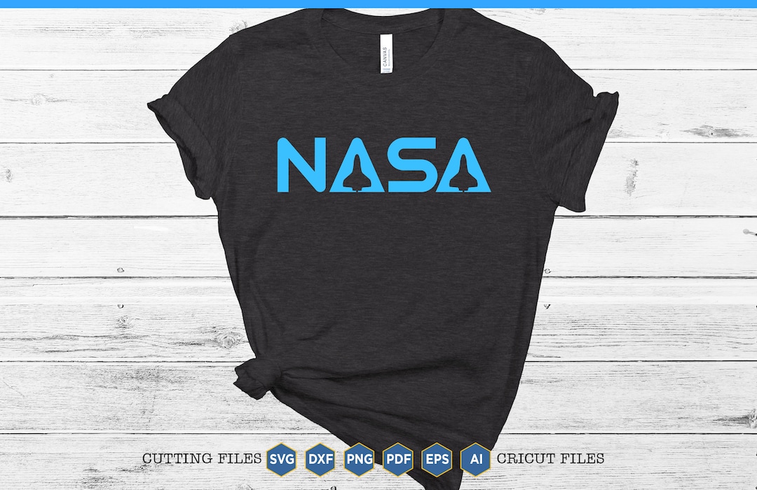 NASA Logo SVG: Space Design Cut File for Cricut & Silhouette (digital ...